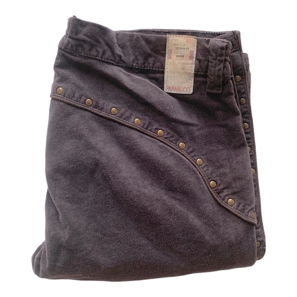 Parasuco | Jeans | Vintage Parasuco Velvet Studded Pants Jeans Flared ...